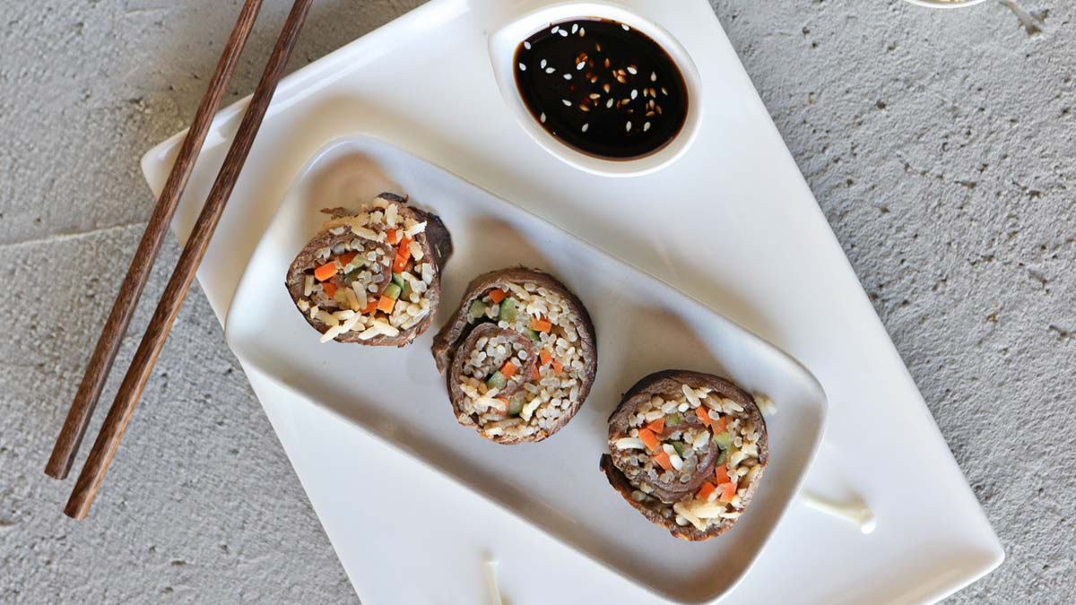 Learn to Cook: Beef Sushi Rolls - Canadian Food Focus
